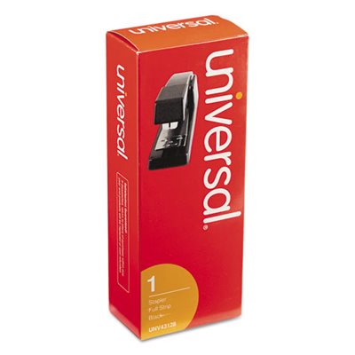 Classic Full-Strip Stapler, 15-Sheet Capacity, 3 1 / 2" Throat, Black