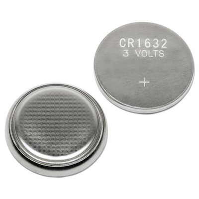 BATTERY, STANDARD SIZE CR1632 LITHIUM