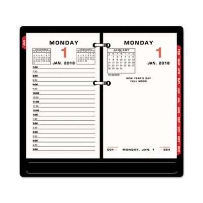 DESK CALENDAR, REFILL, TWO-COLOR, 3.5" x 6", 2023