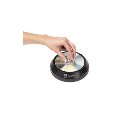 CD / DVD LABEL APPLICATOR, BLACK