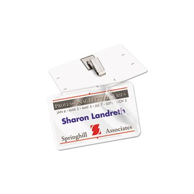NAME BADGES, Self-Laminating, Laser / Inkjet, Printer, 2.25" x 3.5 ...