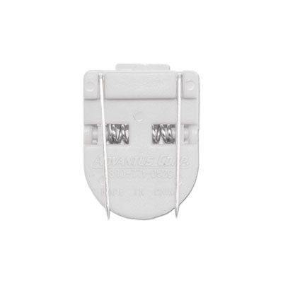 WALL CLIPS, for Fabric Panels, Standard Size, White, 4 / Pk