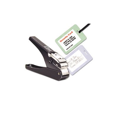 Badge Punch, Handheld, .5625" x .125" Horizontal Slot, .125"- .625 ...