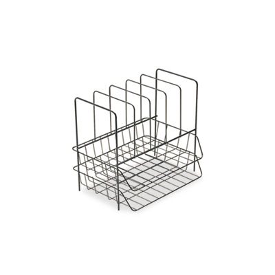 ORGANIZER, FELLOWES, Wire, Double Tray w / File Sorter, 7 Sect, Steel ...