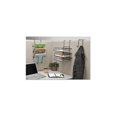 ORGANIZER, FELLOWES, Wire, Partition Additions, Three-Tray, 13.5" x 11. ...