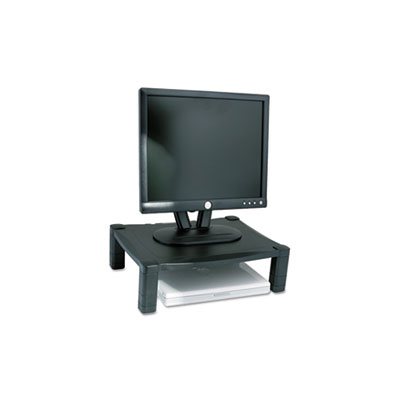 MONITOR STAND, Single Level, Height-Adjustable, 17" x 13.25" x 3" to 6. ...