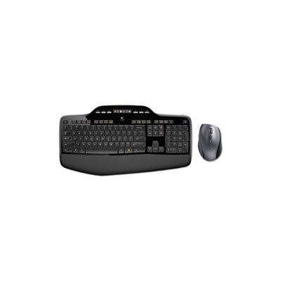 DESKTOP SET, WIRELESS, LOGITECH MK710, Keyboard / Mouse, USB, Black