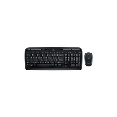DESTOP SET, WIRELESS, LOGITECH MK320, Keyboard / Mouse, USB, Black