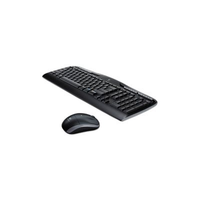 DESTOP SET, WIRELESS, LOGITECH MK320, Keyboard / Mouse, USB, Black