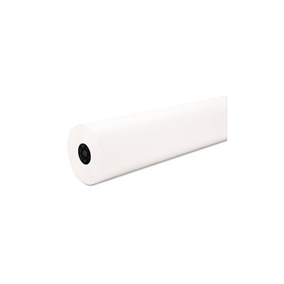 PAPER, ART ROLLS, Decorol, Flame Retardant, 40 lb, 36" x 1000', Frost White
