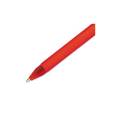 PEN, BALLPOINT, STICK, ComfortMate, Red Ink, Medium, Dozen