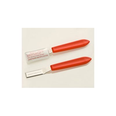 LABEL PEELER, METAL W / PLASTIC COLORED HANDLE