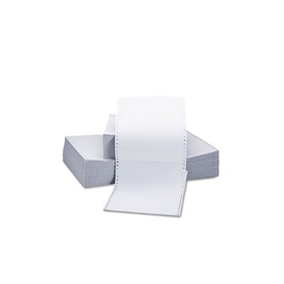 Two-Part Carbonless Paper, 15lb, 9-1 / 2 x 11, Perforated, White, 1650 ...