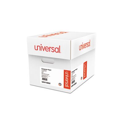 Green Bar Computer Paper, 20lb, 14-7 / 8 x 11, Perforated Margins, 2400 ...