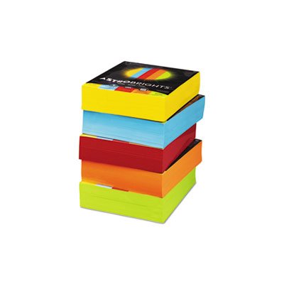 Color Paper - Five-Color Mixed Reams, 24lb, 8 1 / 2 x 11, 5 Colors ...