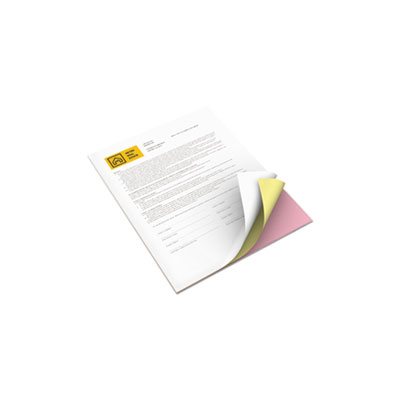 Revolution Digital Carbonless Paper, 8 1 / 2 x 11, Pink / Can / Wh ...